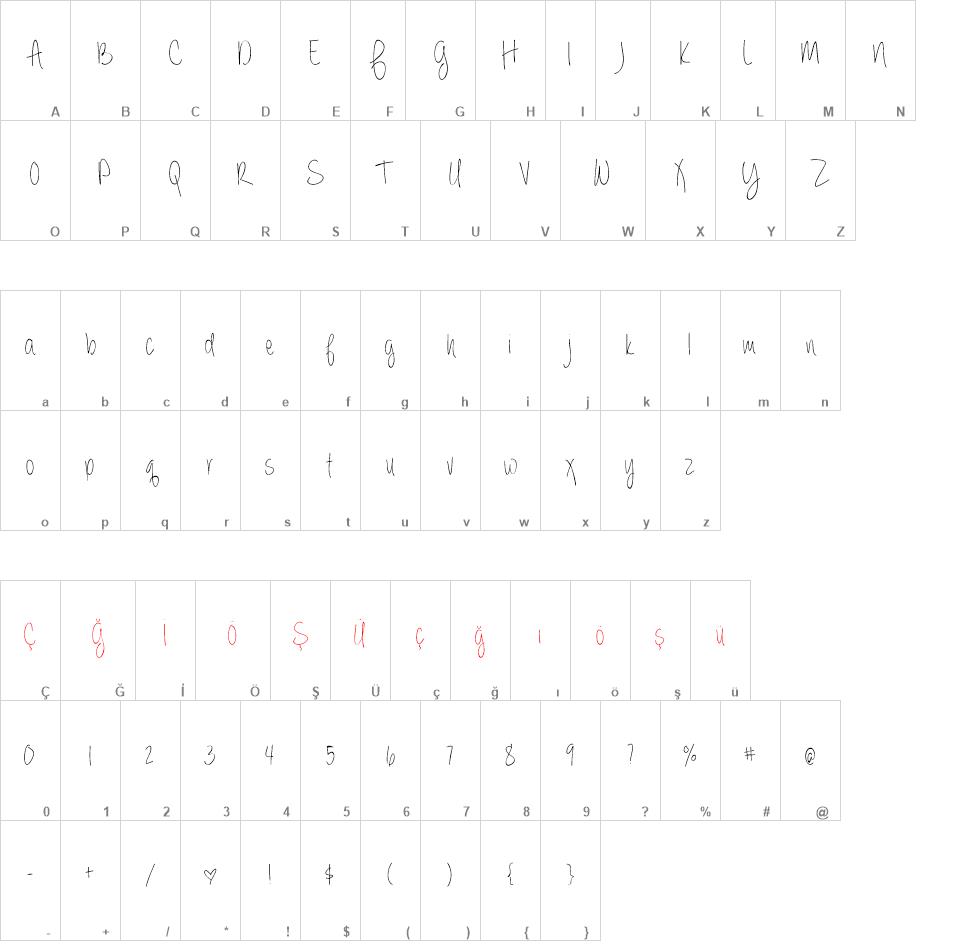 Always Forever font - Font Tr