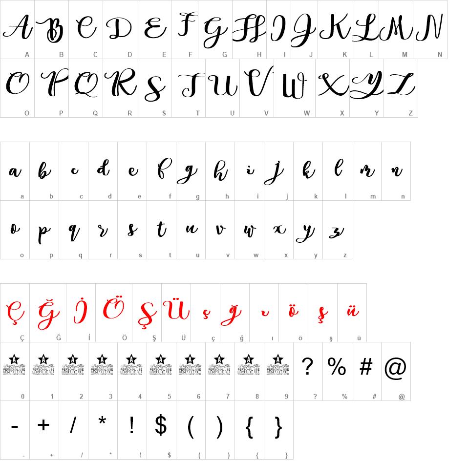 Andorra font - Font Tr
