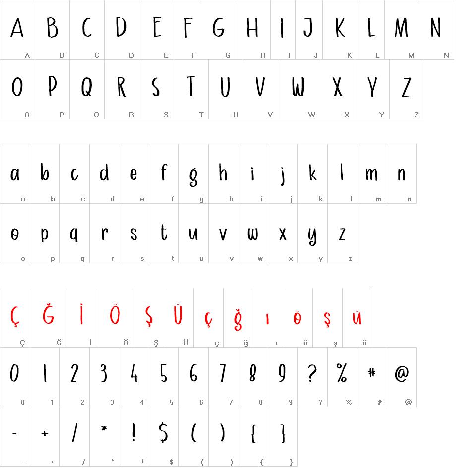 Beau Chat font - Font Tr