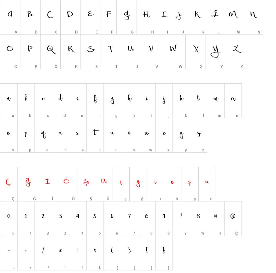 Beautiful Mess font - Font Tr