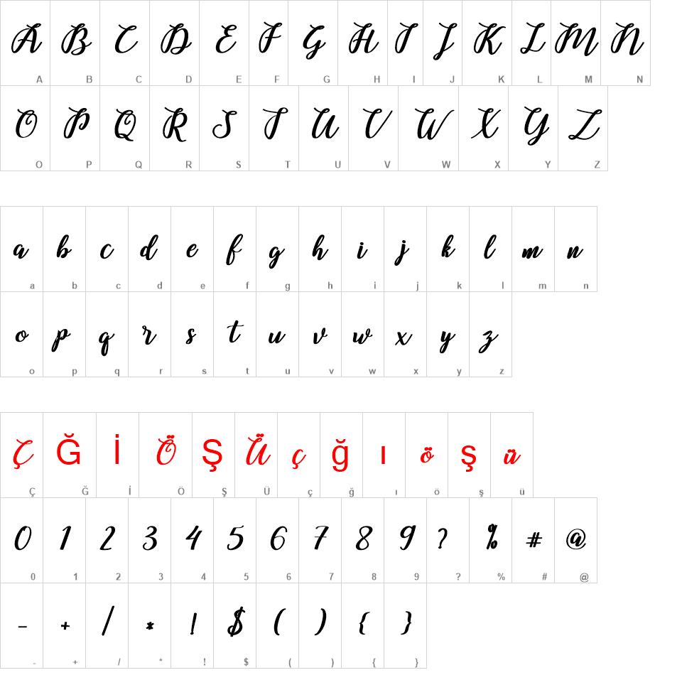 Belinda Script font - Font Tr