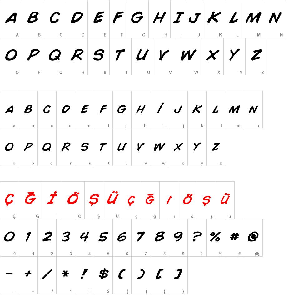 Comic Book font - Font Tr