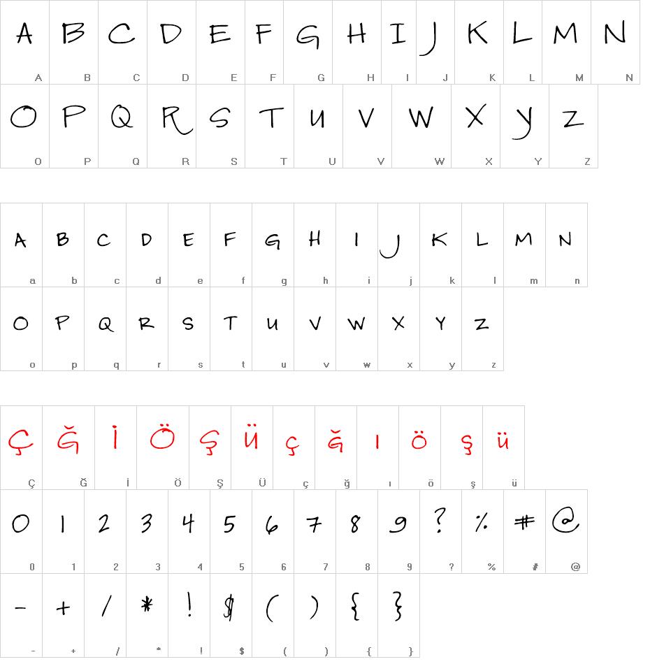 DJB Jenna font - Font Tr