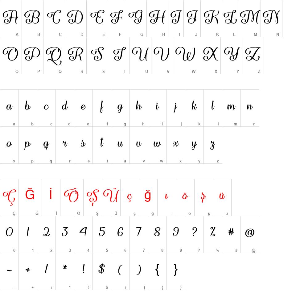 Forgiven Script font - Font Tr