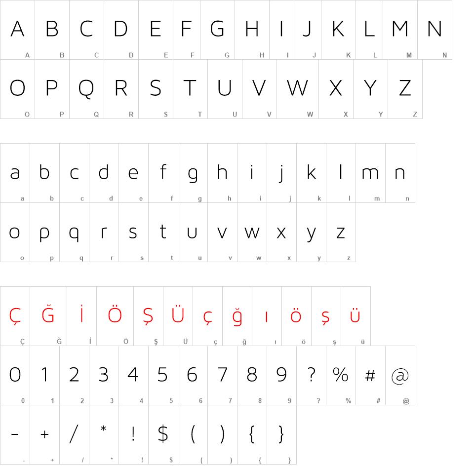Maven Pro Light font - Font Tr