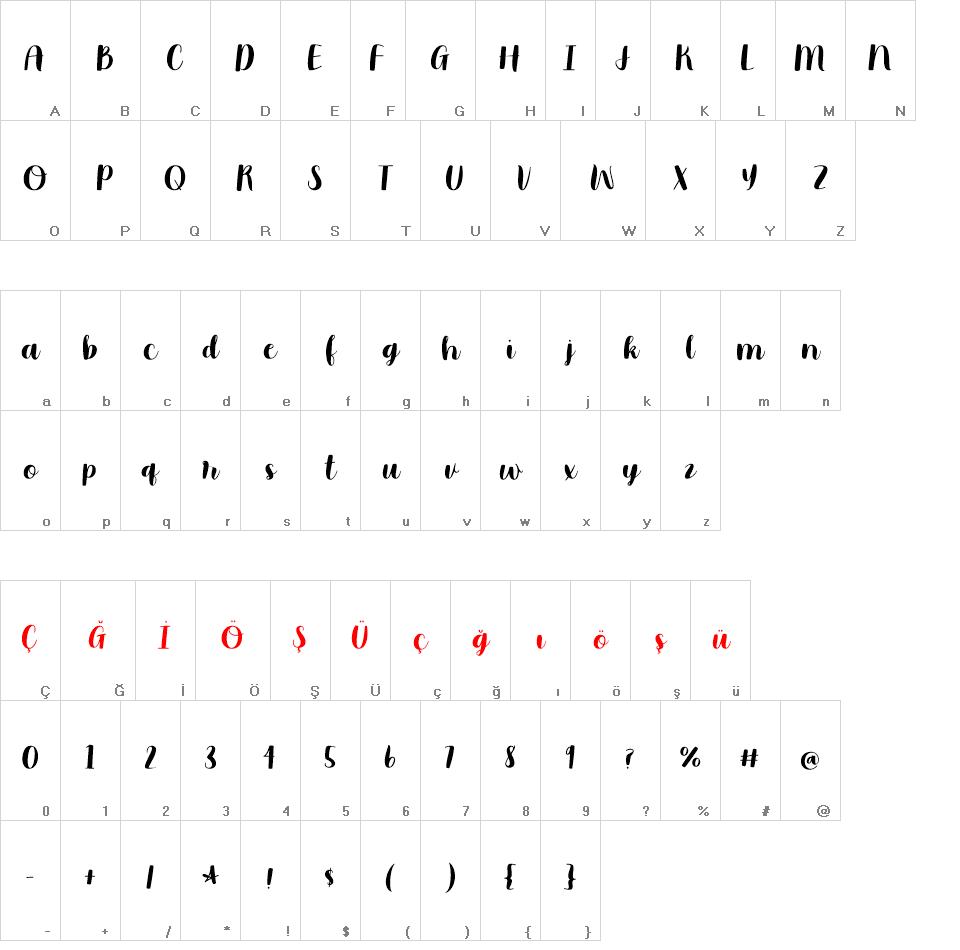Moonbright font - Font Tr