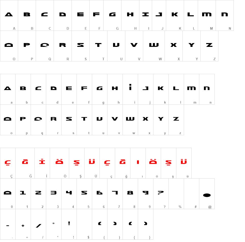 PCLifeMorse NK font - Font Tr