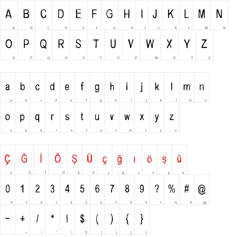 Music for empty apartments font - Font Tr