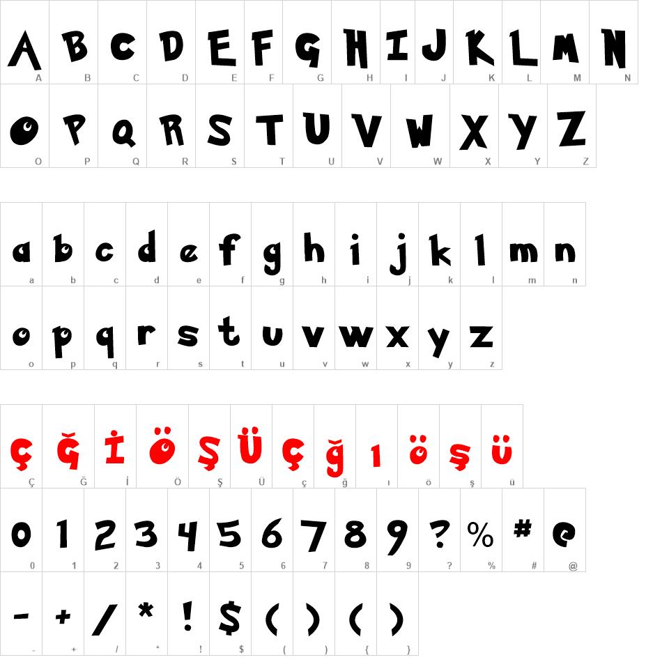 Pokemon Solid font - Font Tr