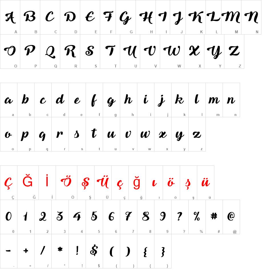 Queen of Heaven font - Font Tr