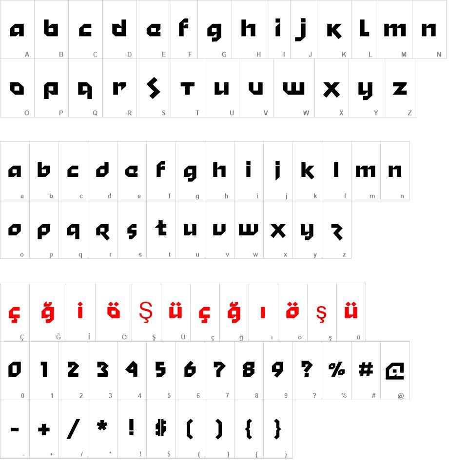 Stiff Staff font - Font Tr