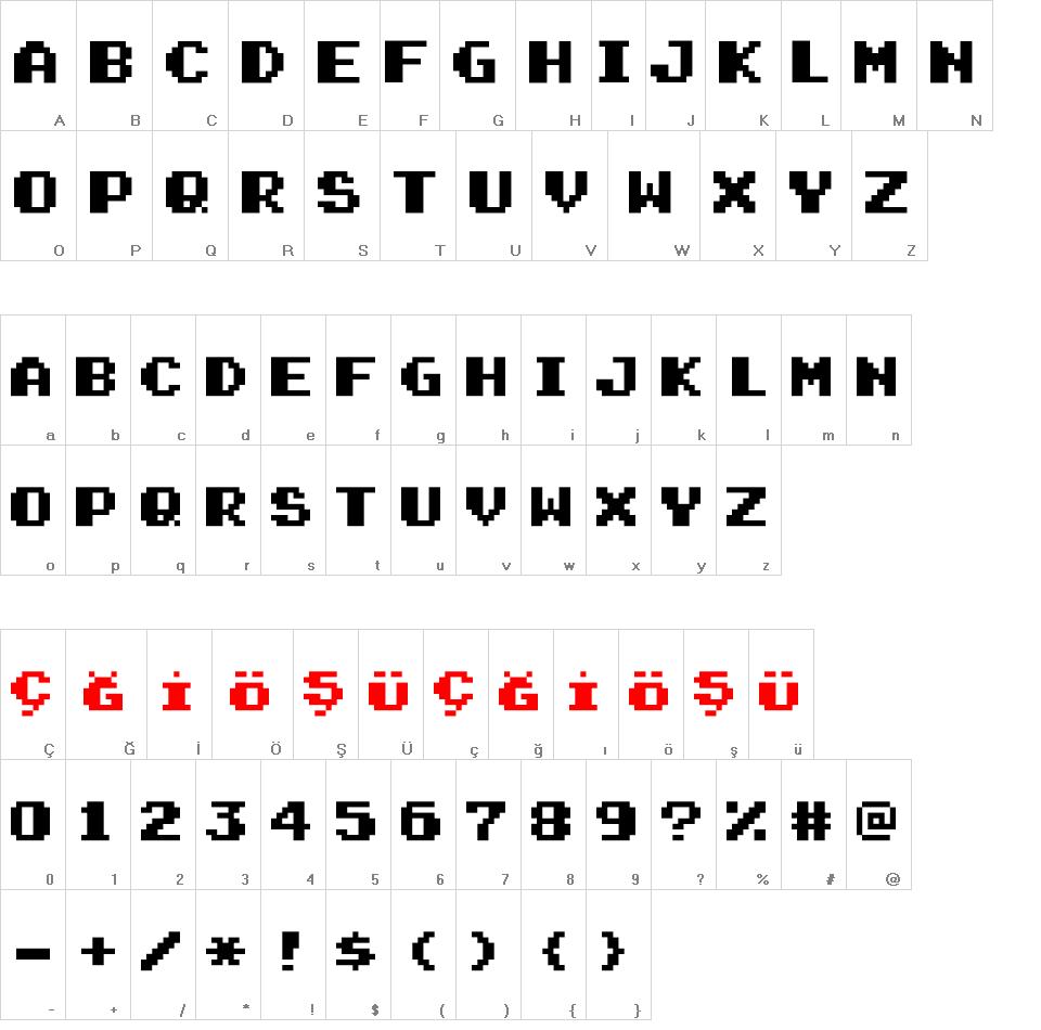 Super Mario Bros. 2 font - Font Tr