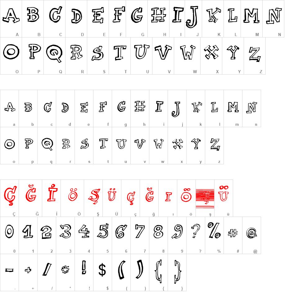 Two AM font - Font Tr