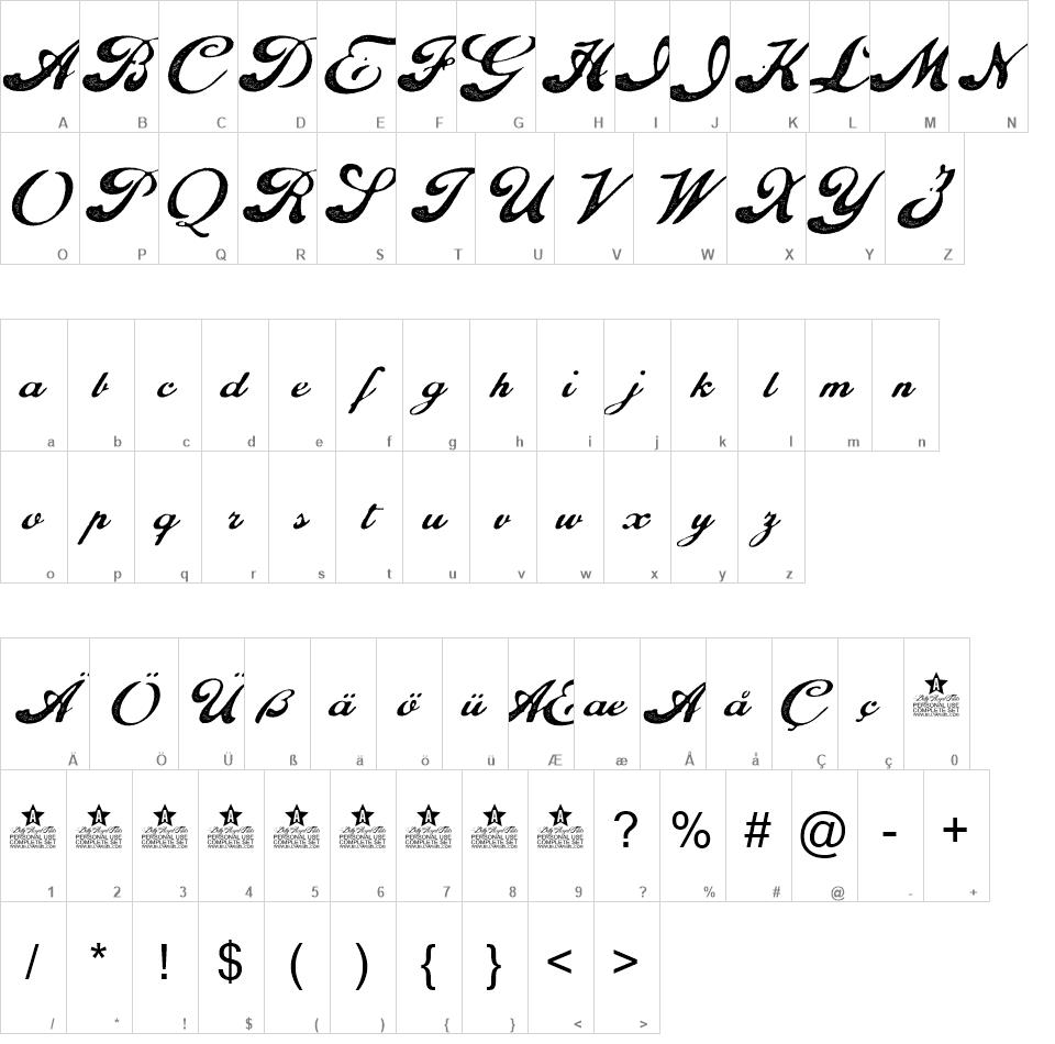 California font - Font Tr