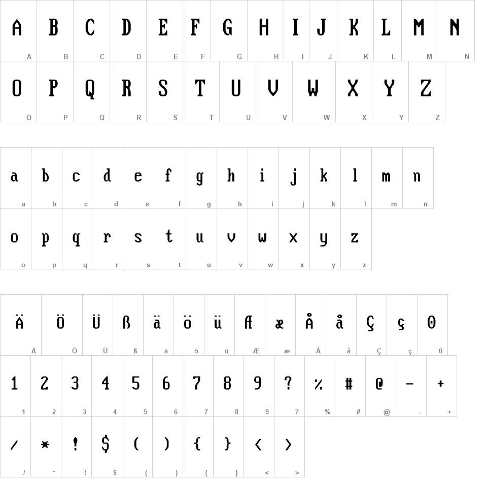 Flexi IBM VGA True font - Font Tr