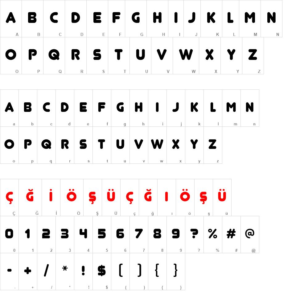 Junegull font - Font Tr