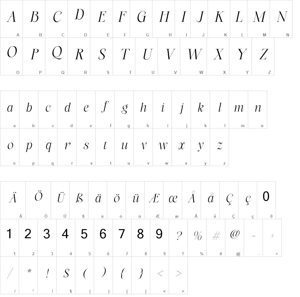 Le Marino font - Font Tr