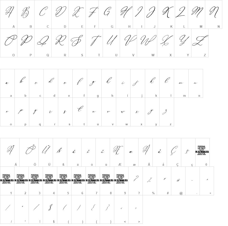 Namalika font - Font Tr