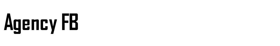 AGENCYBOLD font - AGENCYBOLD font download