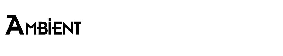 Ambient font - Ambient font download