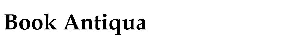 Book Antiqua font - Book Antiqua font download