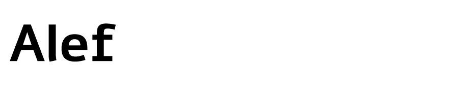 Alef google font - Alef font download