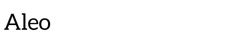 Aleo font - Aleo font download