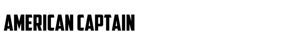 American Captain font - American Captain font download