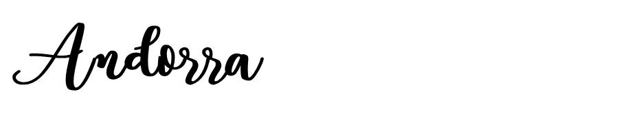 Andorra font - Andorra font download