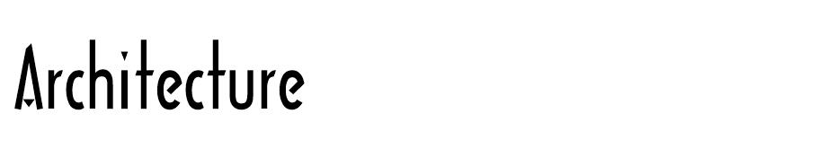 Architecture font - Architecture font download