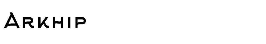 Arkhip font - Arkhip font download