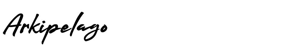 Arkipelago font - Arkipelago font download