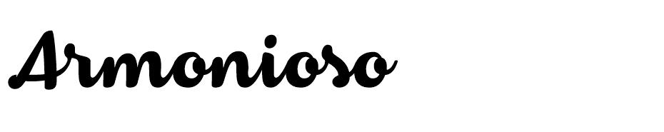 Armonioso font - Armonioso font download