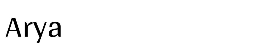 Arya font - Arya font download