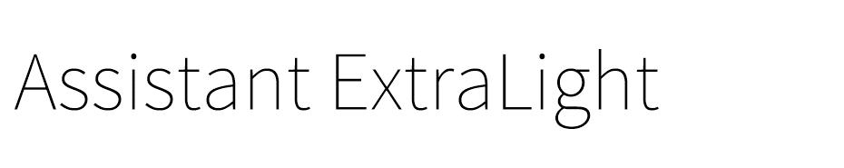 Assistant font - Assistant font download