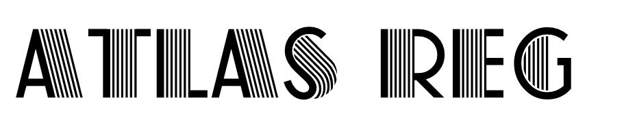 Atlas Regular font - Atlas Regular font download