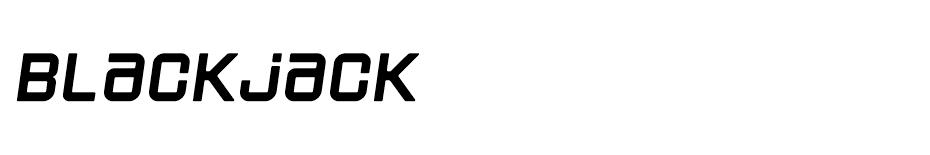Blackjack font - Blackjack font download