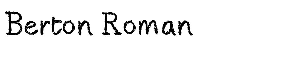 Berton font - Berton font download