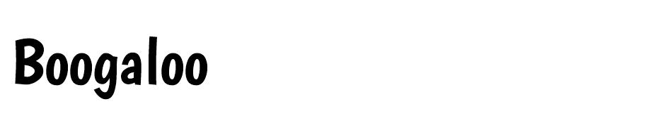 Boogaloo google font - Boogaloo font download