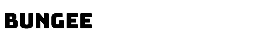 Bungee Tabela fontu font - Bungee Tabela fontu font download