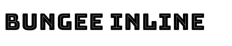 Bungee Inline font - Bungee Inline font download