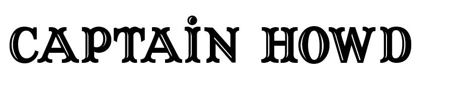 Captain Howdy font - Captain Howdy font download
