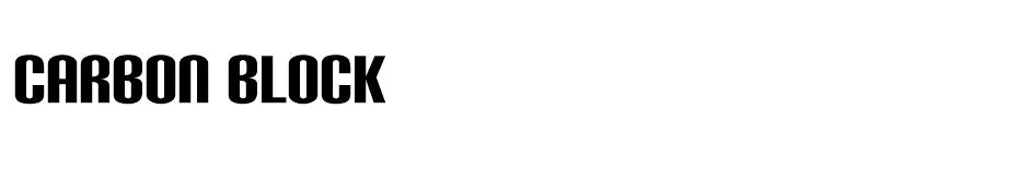 Carbon Block font - Carbon Block font download