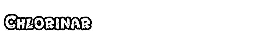 Chlorinar Font font - Chlorinar Font font download