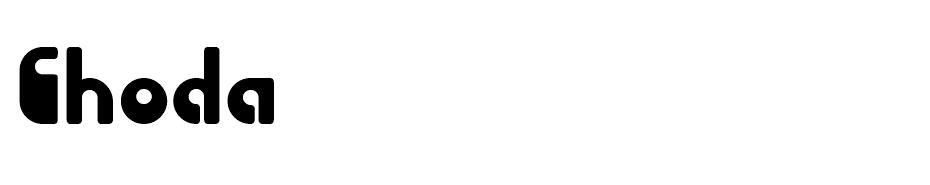 Choda font - Choda font download