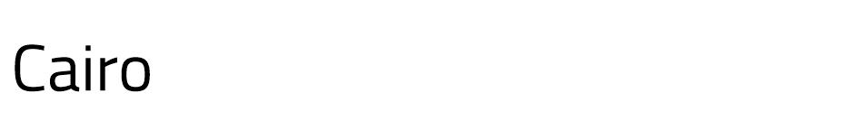 Cairo font - Cairo font download