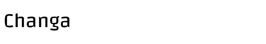 Changa font - Changa font download