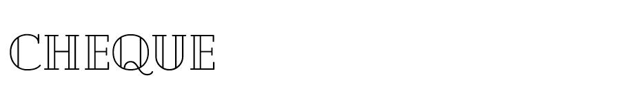 Cheque font font - Cheque font font download