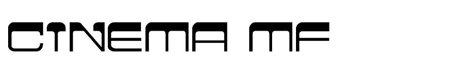 Cinema font - Cinema font download