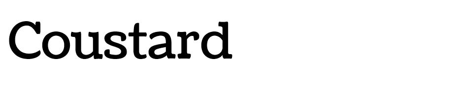Coustard Font google font - Coustard Font font download